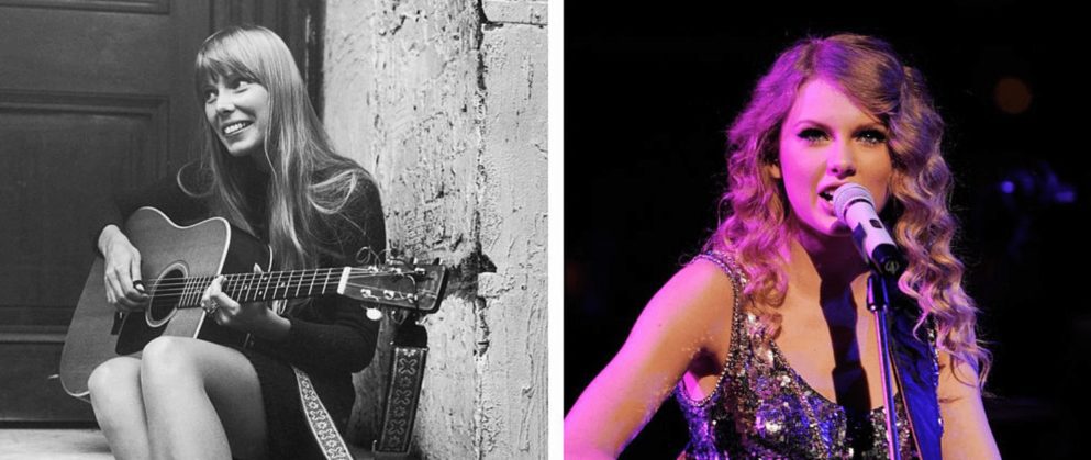 Bond Between Taylor Swift & Joni Mitchell - Growing Bolder®