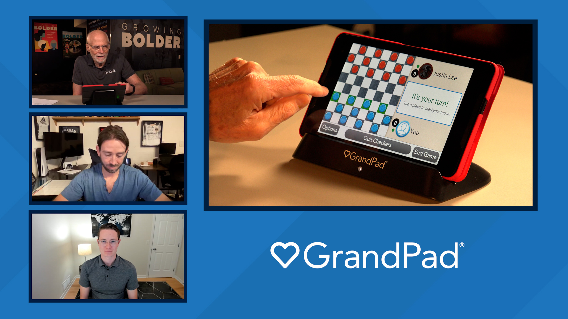 Gaming Has Never Been Easier Thanks To Grandpad | Growing Bolder®